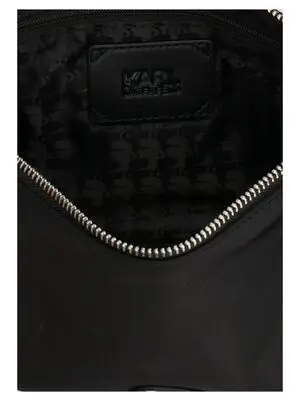 Karl Lagerfeld K/ikonik Zip-up Crossbody Bag