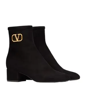 Valentino Garavani Vlogo 50mm Ankle Boots