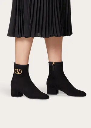 Valentino Garavani Vlogo 50mm Ankle Boots