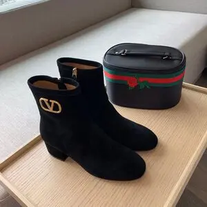 Valentino Garavani Vlogo 50mm Ankle Boots