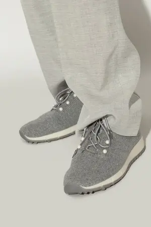 JIMMY CHOO Veles Embellished Sneakers