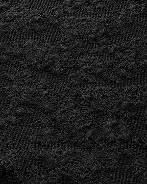 Saint Laurent Mini Dress In Floral Mesh Knit
