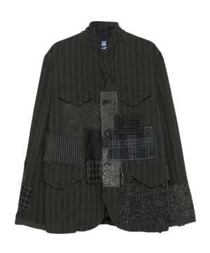 Junya Watanabe Patch Detailed Single-breasted Blazer