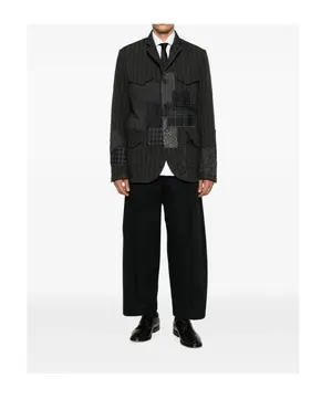 Junya Watanabe Patch Detailed Single-breasted Blazer