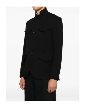 Junya Watanabe Twill High-neck Blazer
