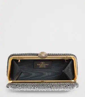 Valentino Garavani Embellished Carry Secrets Clutch Bag