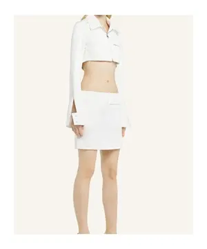 COURREGES Courrèges Belted Mini Skirt