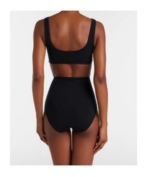 TOTEME High-rise Bikini Bottoms - Black