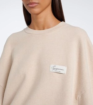 Jacquemus Cotton Fleece Sweatshirt