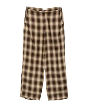 Co Checked Casual Trousers