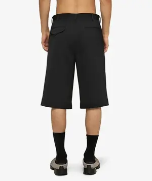 Comme Des Garçons Belt-loop Shorts