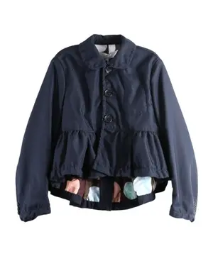 Comme Des Garçons Long-sleeved Jacket - Navyxbrown
