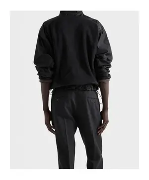 Prada Fleece Zip-up Sweatshirt
