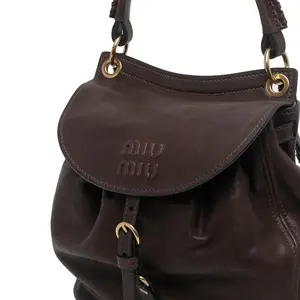 Miu Miu Logo Backpack