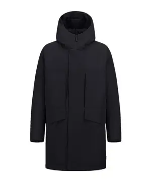 Herno Long-sleeve Hooded Windbreaker - Black