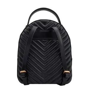 Pinko Love Birds Quilted Backpack