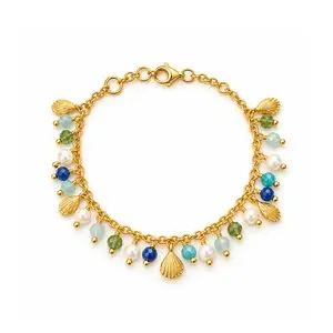 LALINDE Golden Breeze Bracelet - Blue