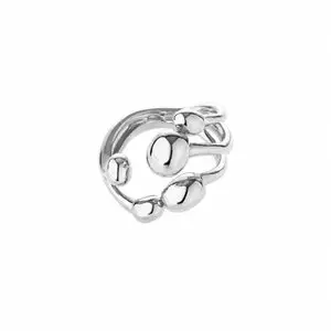 LAGOMIST Coffee Bean Cluster Ring - Silver