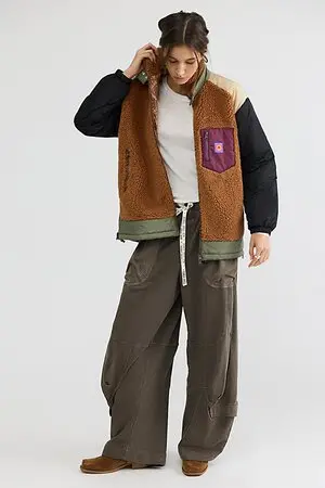 MOTHER The Teddy Zip-up