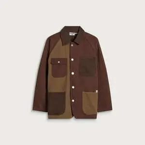 SERVICE WORKS Patchwork Coverall 2.0 Jacket - Brown