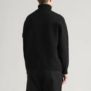 Stone Island Ghost Plush Stitch Winter Turtleneck Jumper