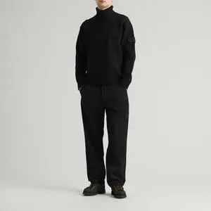 Stone Island Ghost Plush Stitch Winter Turtleneck Jumper