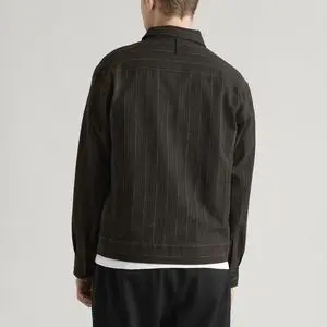 Nn07 Reed Yarn Dyed Stripe Overshirt