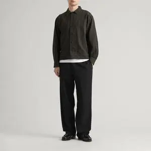 Nn07 Reed Yarn Dyed Stripe Overshirt