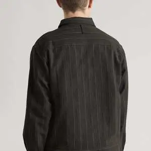 Nn07 Reed Yarn Dyed Stripe Overshirt