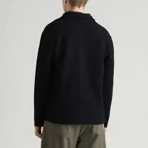 Nn07 Jonas Bolied Wool Overshirt