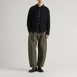 Nn07 Jonas Bolied Wool Overshirt