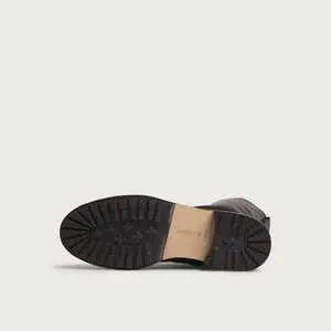 AeydĒ Tate Leather Lace Up Ankle Boots
