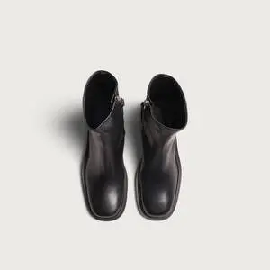 AeydĒ Teddy Block Heel Boots