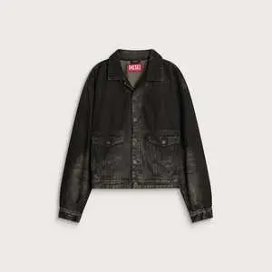 DIESEL® Morghi Denim Jacket - Black Denim