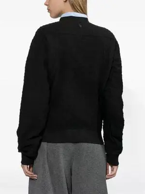 ADER ERROR Crochet-patch Textured-finish Sweater