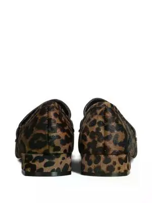 BIBI LOU Lyra Leopard-print Loafers