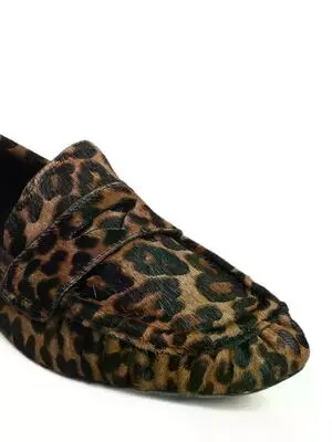 BIBI LOU Lyra Leopard-print Loafers