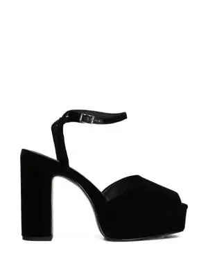 BIBI LOU Omen Platform Ankle-strap Sandals - Black
