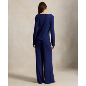 Ralph Lauren Ribbed Henley & Pant Sleep Set