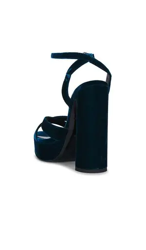 Retrofete Melodia Platform Sandal In Blue