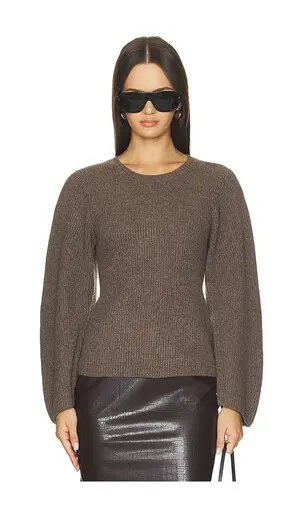 BY MALENE BIRGER Bianca Pullover In Grey - Fosil