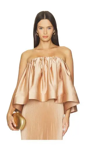 L'IDEE Breeana Top In Pink - Caramel