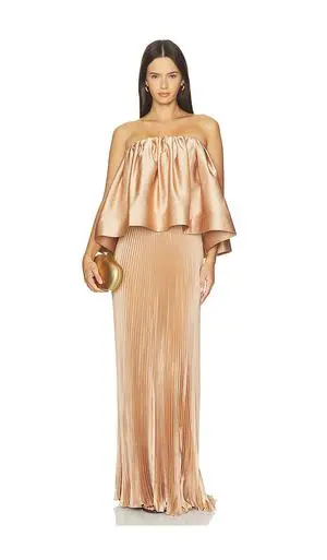 L'IDEE Breeana Top In Pink - Caramel