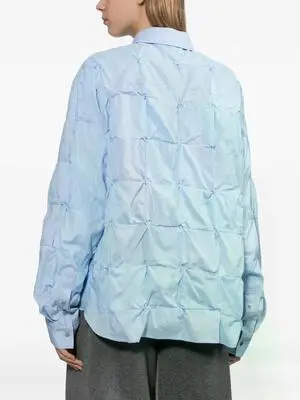 ADER ERROR Smocked Jacquard Shirt