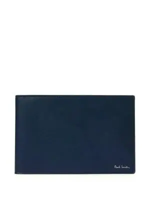 Paul Smith Navy 'london And Paris Travel' Wallet - Blue