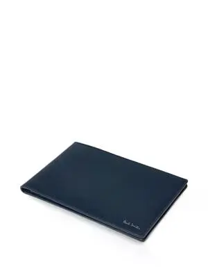 Paul Smith Navy 'london And Paris Travel' Wallet