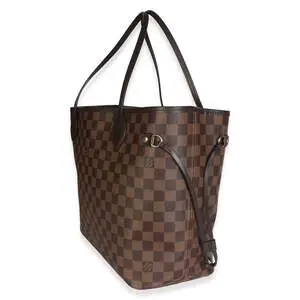 LOUIS VUITTON Damier Ebene Canvas Neverfull Mm - Brown