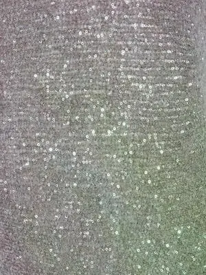 D.exterior Sequin-embellished Knitted Maxi Skirt