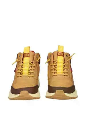 HEY DUDE Contrast-panel Lace-up Sneakers