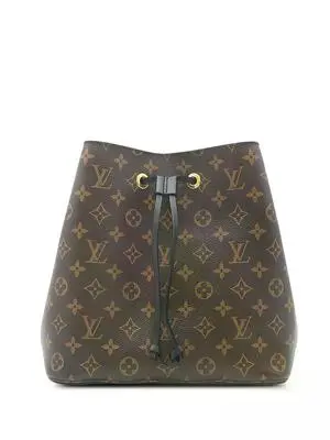 LOUIS VUITTON 2019 Monogram Neonoe Mm Bucket Bag - Brown